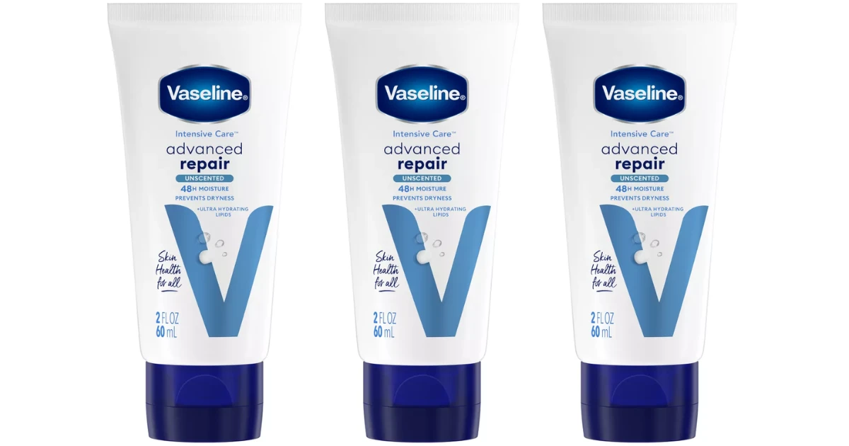 Vaseline Body Lotion 2-oz a SOLO 9¢ at Target